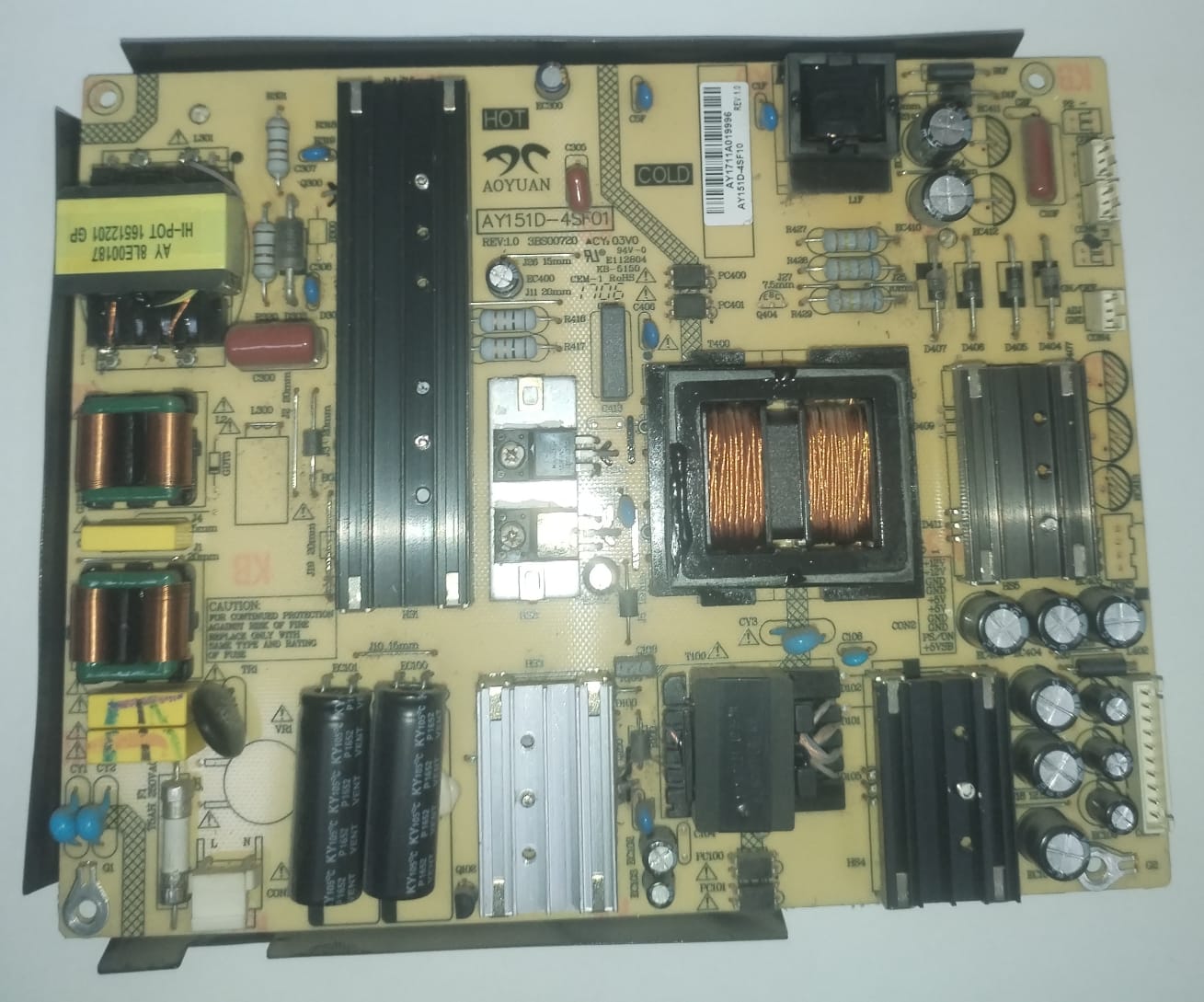IC-LED50 4K SMART FUENTE DE ALIMENTACION TV ICARUS AY151D-A4SF01 - CCI ...